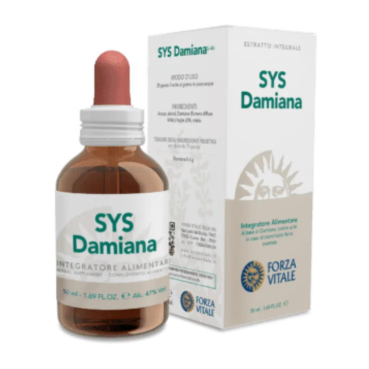 SYS DAMIANA DROPS 50ML – OneClick-Wellness